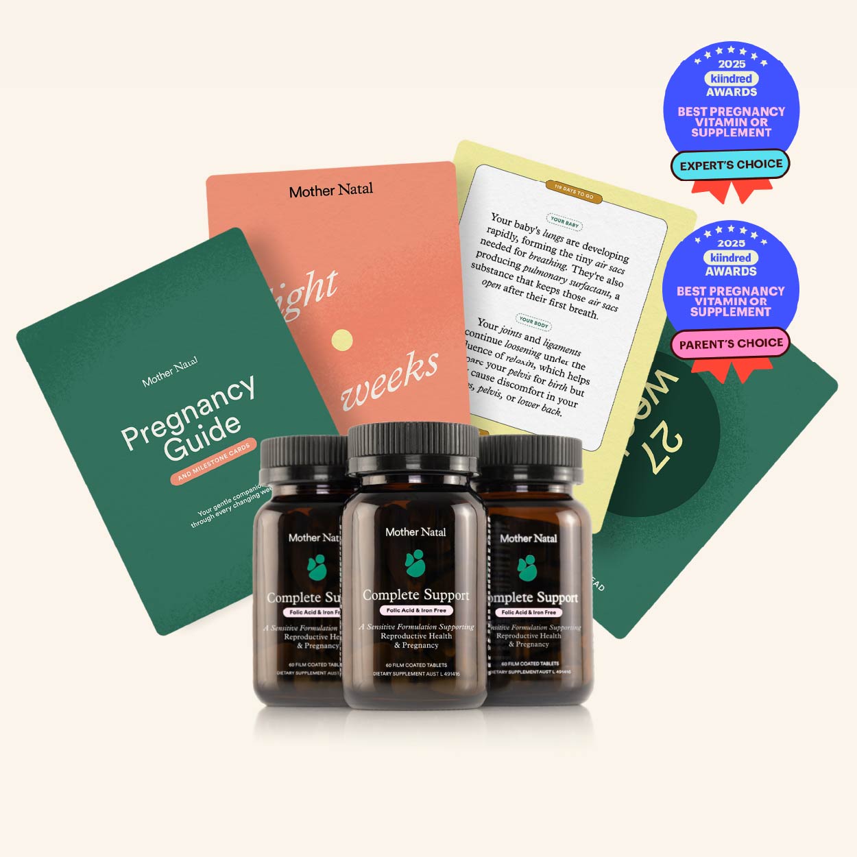 Pregnancy Starter Kit | Folic Acid & Iron Free – Mother Natal